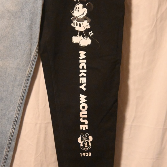 Disney | Jeans | Disney Black And Blue Denim Pants | Poshmark